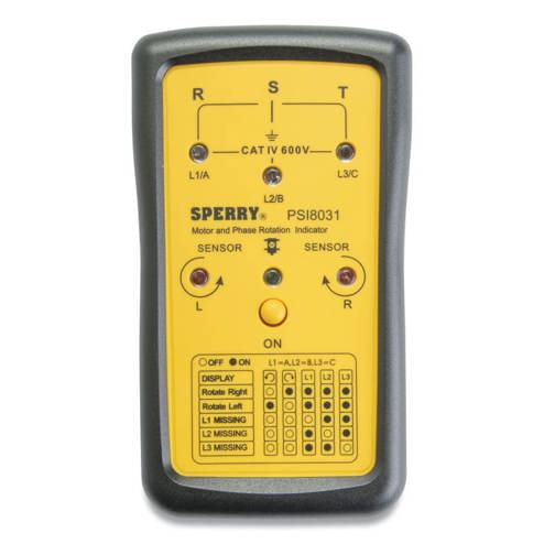 Phase Sequence & Open Phase Indicators 600 VAC | Grey Wolf Safety