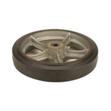 Truck Wheels WH 50 Molded on Rubber 12 in Diameter | Grey Wolf Safety