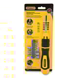 Multi-Bit Ratcheting Screwdriver Set Magnetic Black/Yellow 20 Piece ...