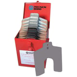 Slotted Shim Assortment Kits 6 X 6 in .001-1/8" Thick | Grey Wolf Safety