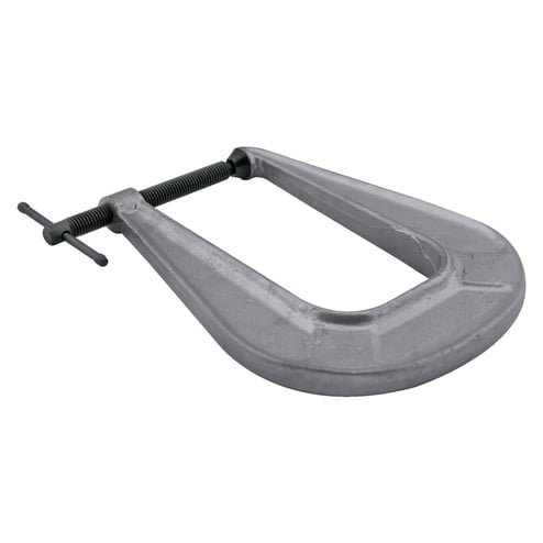 Xtra Deep-Reach Carriage C-Clamp Sliding Pin 2.5" Opening 6 1/4" Throat ...