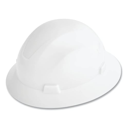 Advantage Series Full Brim Vented and Non-Vented Hard Hat 4 pt Rapid ...