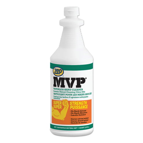 MVP* Waterless Hand Cleaner, 32 oz, Bottle | Grey Wolf Safety
