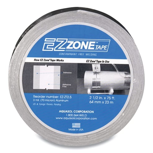 Ez Zone Tapes Silver 2.5 in x 75 ft x 3 mil | Grey Wolf Safety