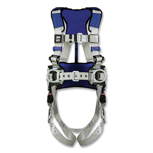 ExoFit™ X100 Comfort Construction Positioning Safety Harness Back/Hip D ...