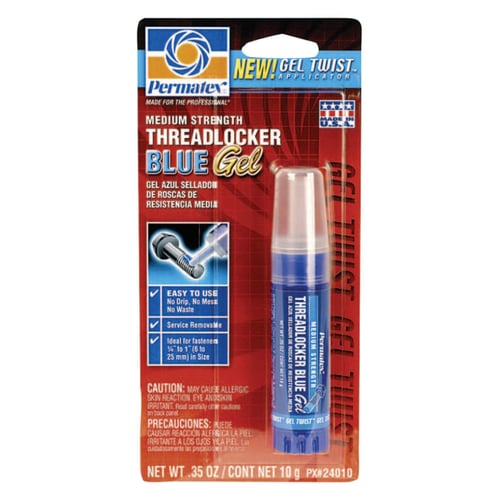 Medium Strength ThreadloCKER BLUE GEL 10 GRAM | Grey Wolf Safety