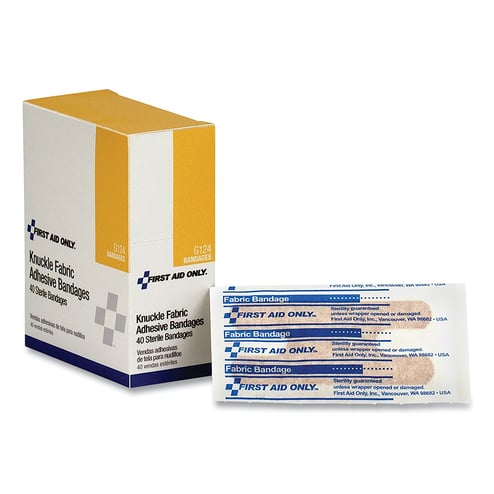 Fabric Bandages Knuckle Bandages 40 ct | Grey Wolf Safety