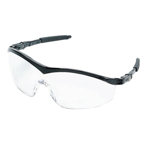 STORM BLACK FRAME CLEARLENS SAFETY GLASS | Grey Wolf Safety