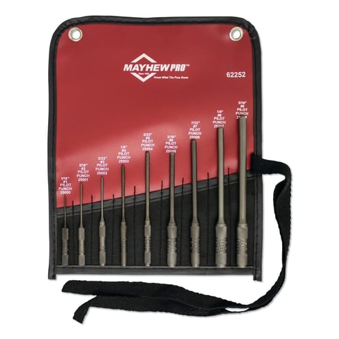 9 Pc Pilot Punch Kits English | Grey Wolf Safety