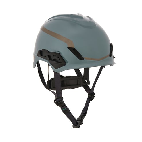 V-GardÂ® H1 Safety Helmet Fas-TracÂ® III Pivot Ratchet Novent Gray ...