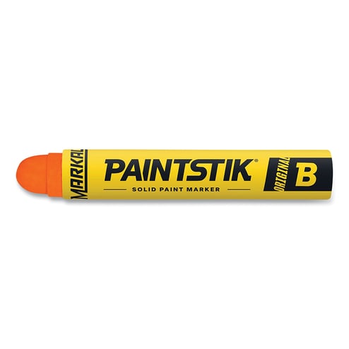 F FLUORESCENT ORANGE PAINTSTIK MARKER | Grey Wolf Safety