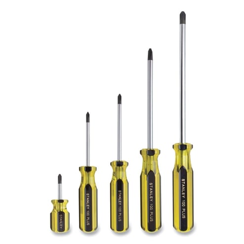 100 PlusÂ® Screwdriver Set 5 Pcs Phillips | Grey Wolf Safety