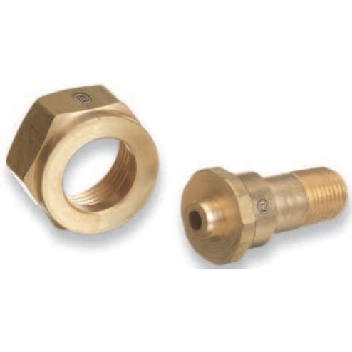 Regulator Inlet Nuts Refrigerant Gases Stainless Steel CGA-660 | Grey ...