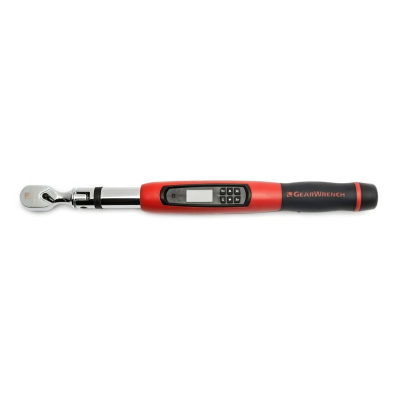 Flex Head Electronic Torque Wrenches with Angles 3/8 in Drive | Grey ...