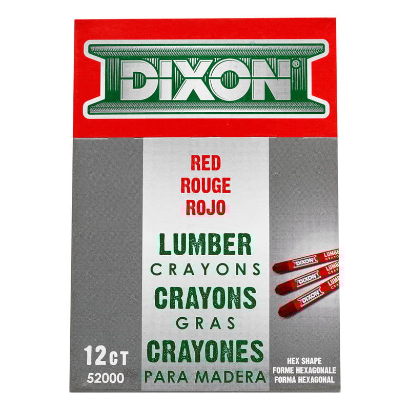 LUMBER CRAYON RED 520 | Grey Wolf Safety