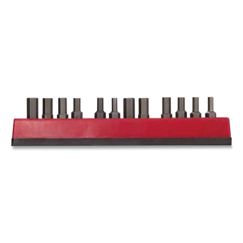 12-Pc Insert Bit Set SAE Hex and Tamper Hex | Grey Wolf Safety