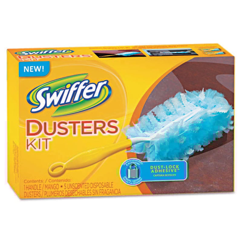 Swiffer® Duster Kit Includes 1-Handle and 5-Dusters | Grey Wolf Safety