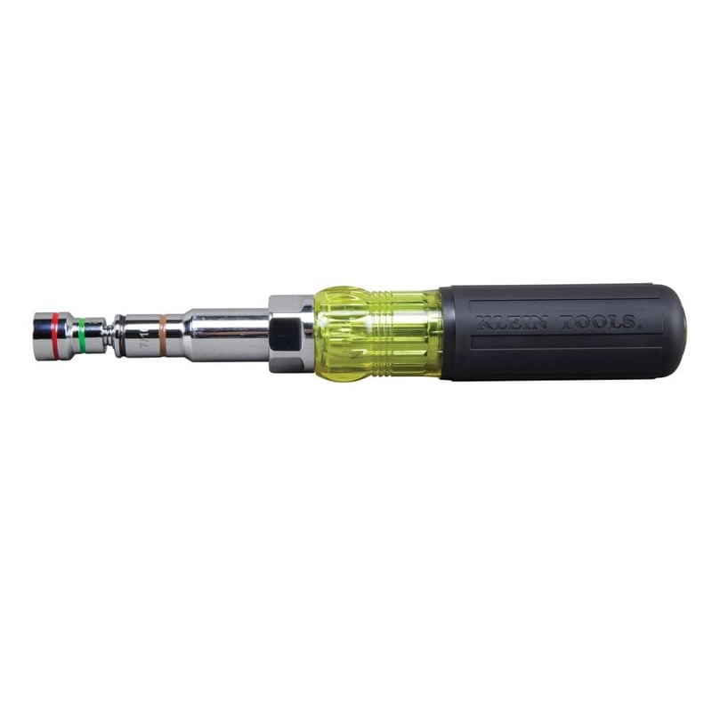 7-in-1 Nut Driver Steel Black | Grey Wolf Safety