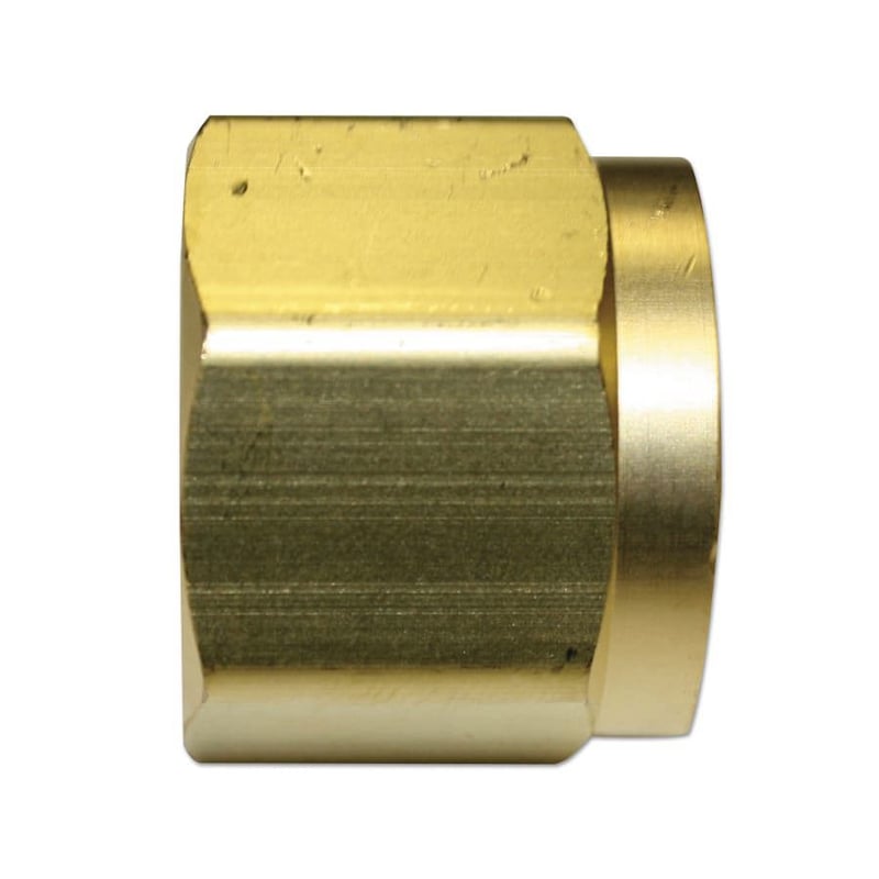 Regulator Inlet Nut Oxygen Brass CGA-540 | Grey Wolf Safety