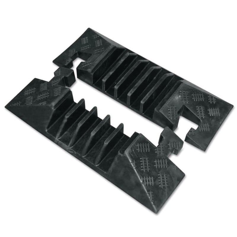 ShockShield Cable Protection System, End Cap 5 Channel | Grey Wolf Safety