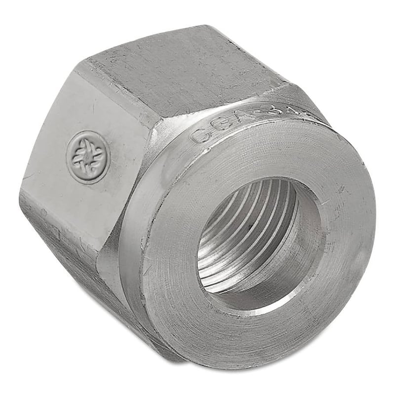 Regulator Inlet Nuts Non-Corrosive Gases Brass CGA-330 | Grey Wolf Safety