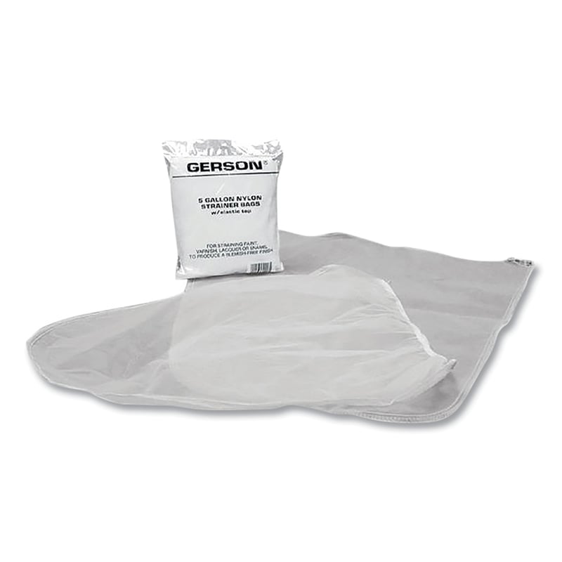 Paint Strainer Bag 5 gal Elastic Top Nylon | Grey Wolf Safety