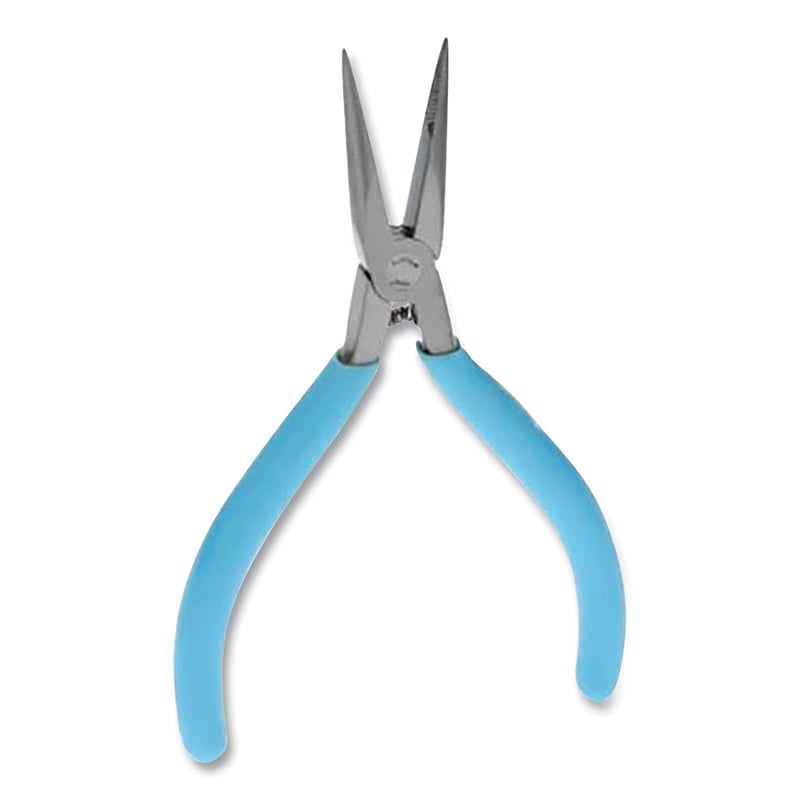 Serrated Jaw Long Needle Nose Plier 5 in Serrated Jaws | Grey Wolf Safety