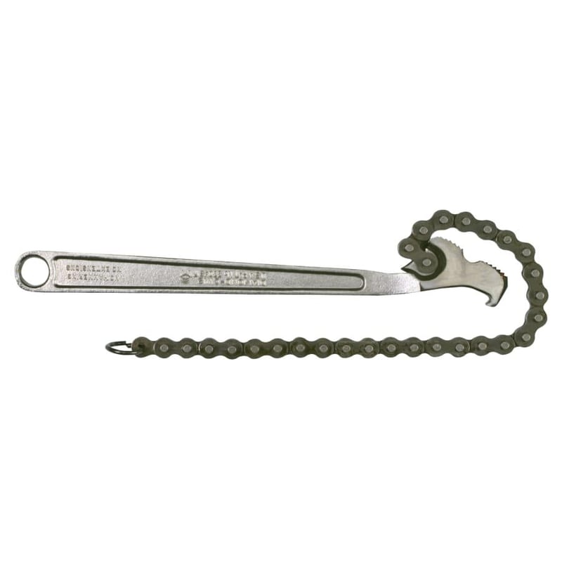 Chain Wrench 5 in Opening 19 in Chain 15 in Long | Grey Wolf Safety