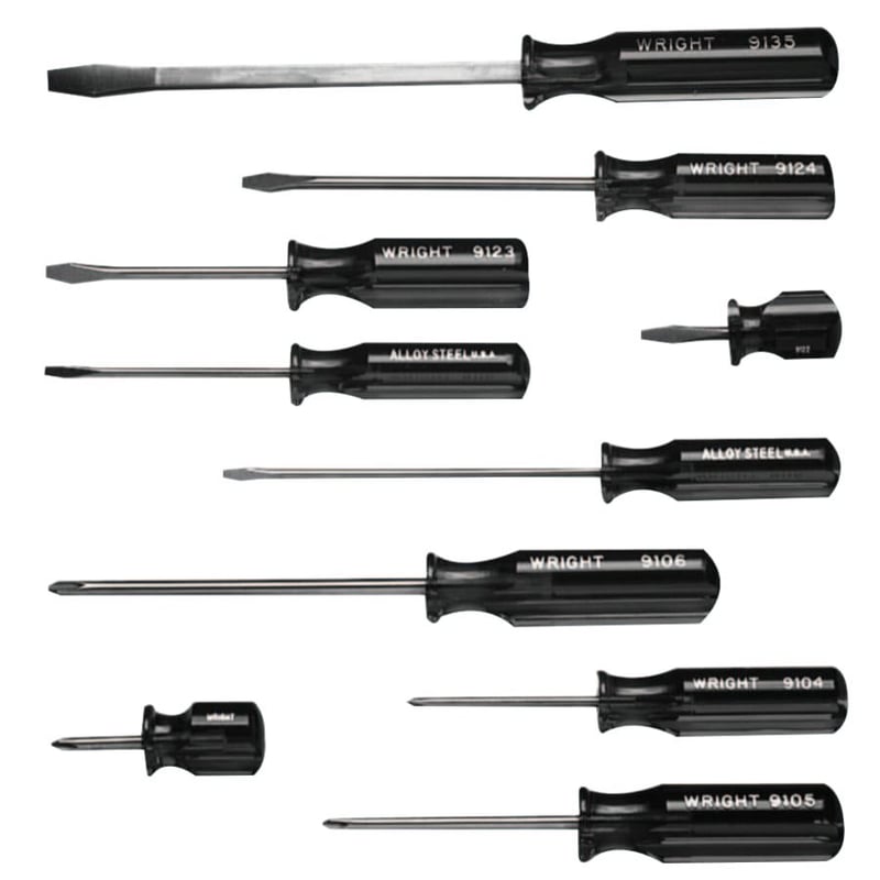 10 Pc. Screwdriver Sets Phillips; Slotted | Grey Wolf Safety