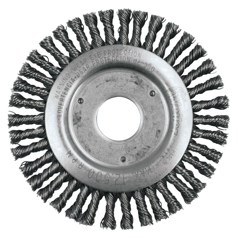 RoughneckÂ® Stringer Bead Wheel 4 1/2 in D x 3/16 W .02 Stainless Steel ...