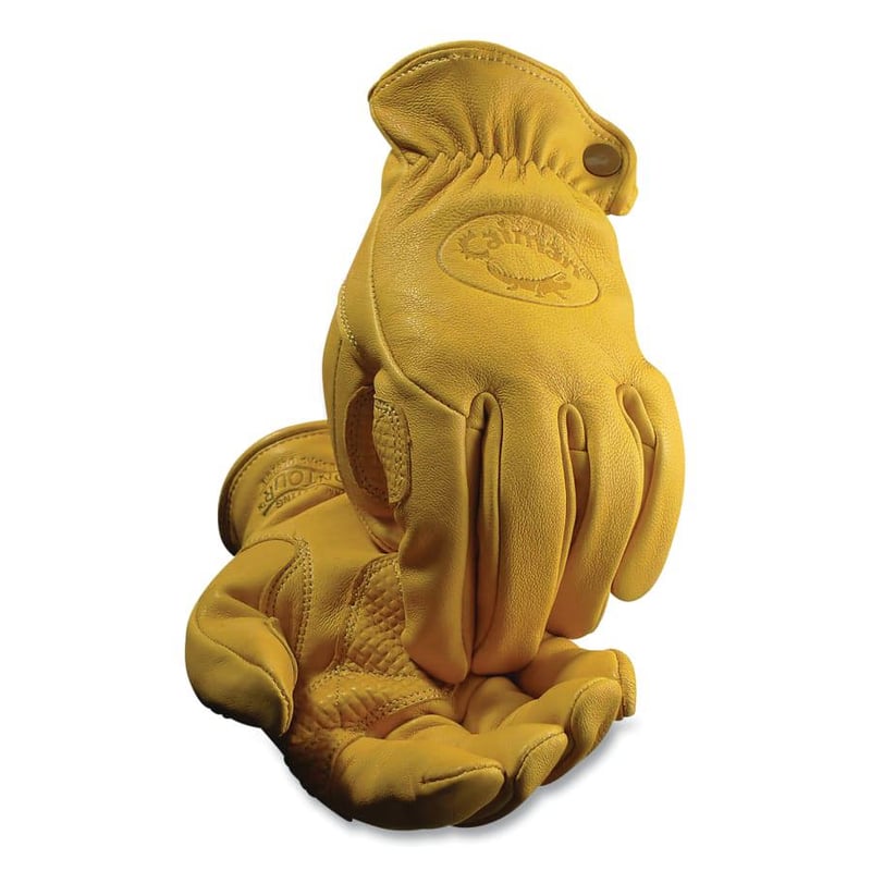 1324 Gold Ovis-Hideâ„¢ Sheep Grain Drivers Gloves Large Unlined Gold ...