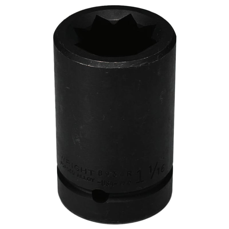 8 Point Double Square Deep Impact Railroad Sockets 1" Drive 1 5/8" 8 Pt ...