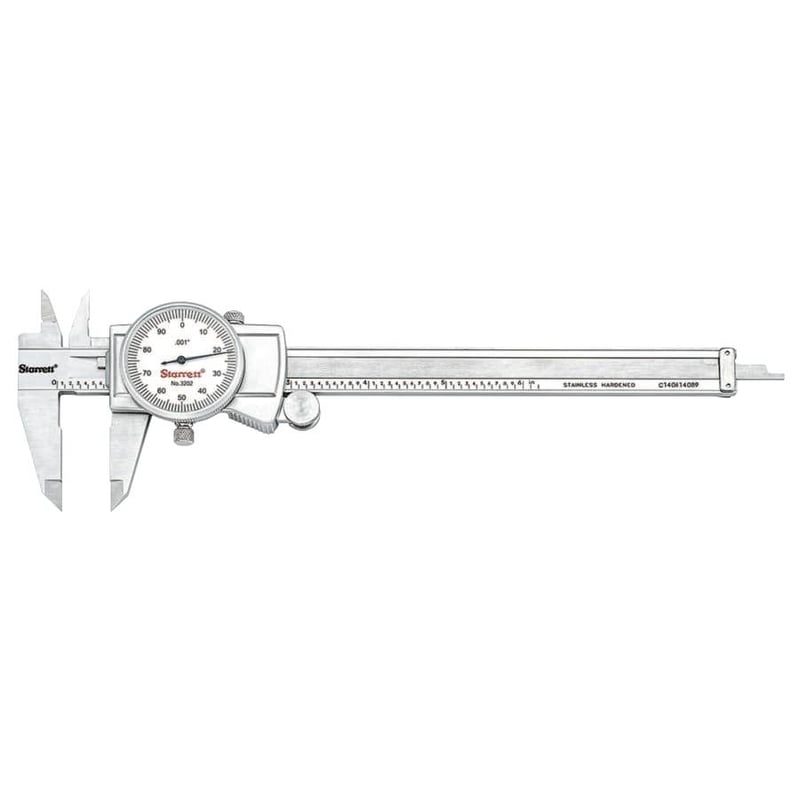 3202 Series Dial Caliper 0 to 6 in Stainless Steel | Grey Wolf Safety
