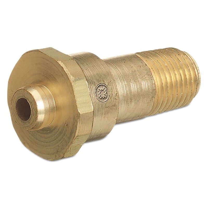 Regulator Inlet Nipples Refrigerant Gas 1/4"(NPT) 2 1/4" Brass CGA-660 ...