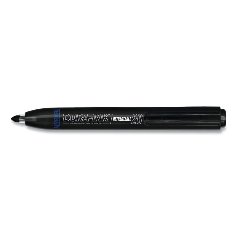 Dura-Ink 20 Ink Markers Black 1/16 in Felt | Grey Wolf Safety