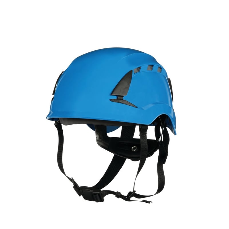 SecureFit™ Safety Helmet, Vented, Blue | Grey Wolf Safety