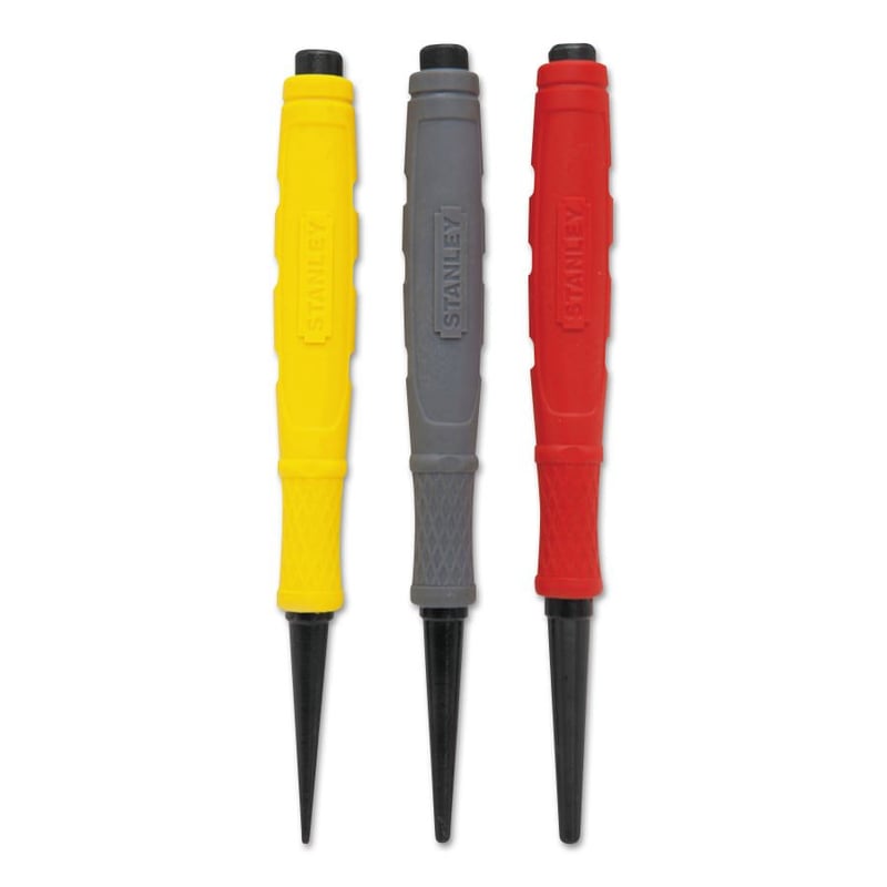 Cushion Grip Nail Sets 3 Piece Round English | Grey Wolf Safety