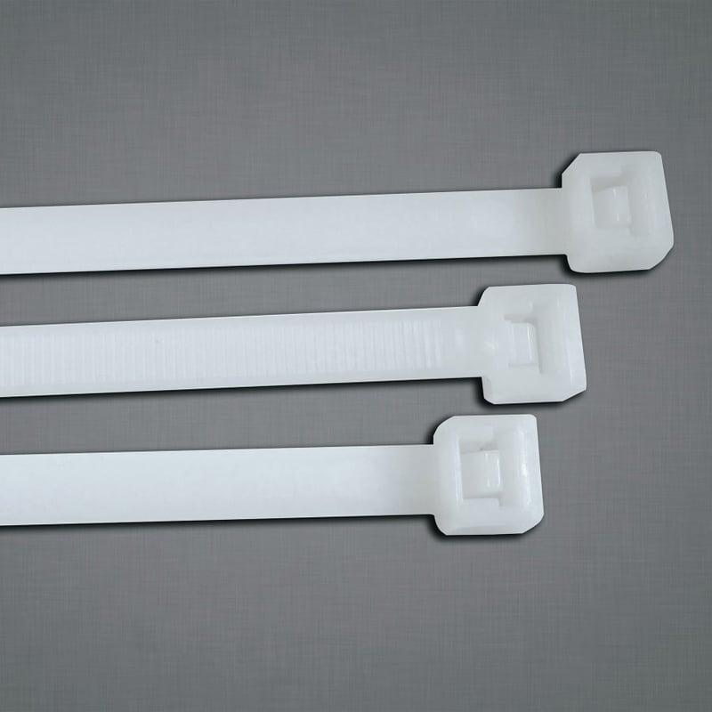 General Purpose Cable Ties 18 lb Tensile Strength 4.1 in L Yellow 100 ...