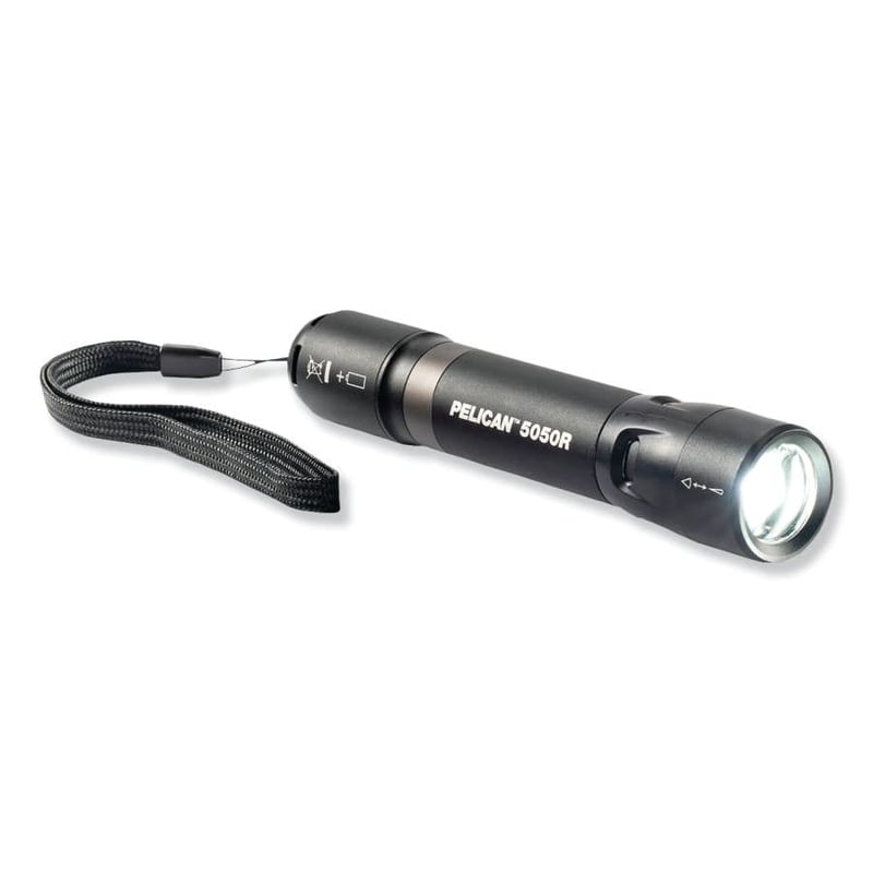 5000 Series LED Flashlights 1-18650 Lithium High 393/Low 21/Boost 883 ...