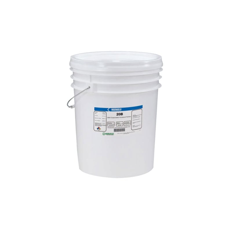 20B Fluorescent Magnetic Particle Premix 14A 15 lb Pail Green | Grey ...