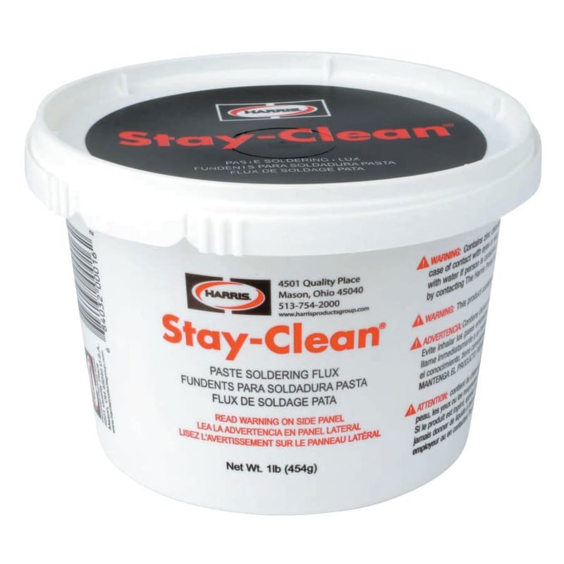 Stay-Clean? Paste Soldering Flux Brush Cap Dispenser 4 oz | Grey Wolf Safety