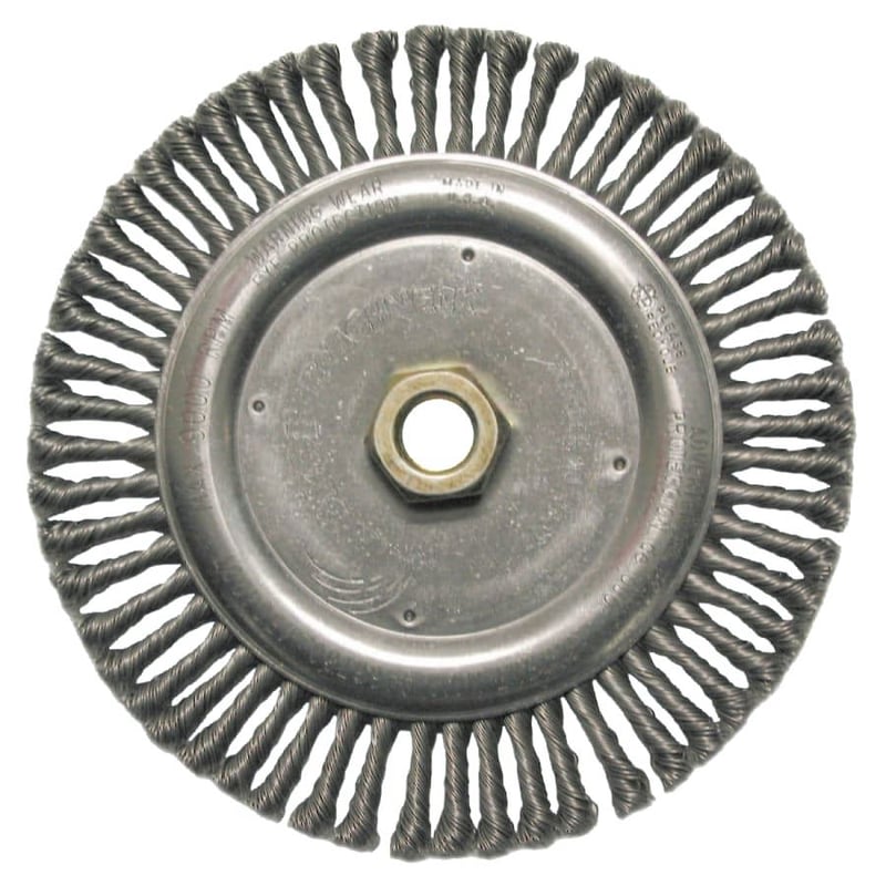 Roughneck? Stringer Bead Wheel 7 in D x 3/16 in W .02 in Steel Wire ...