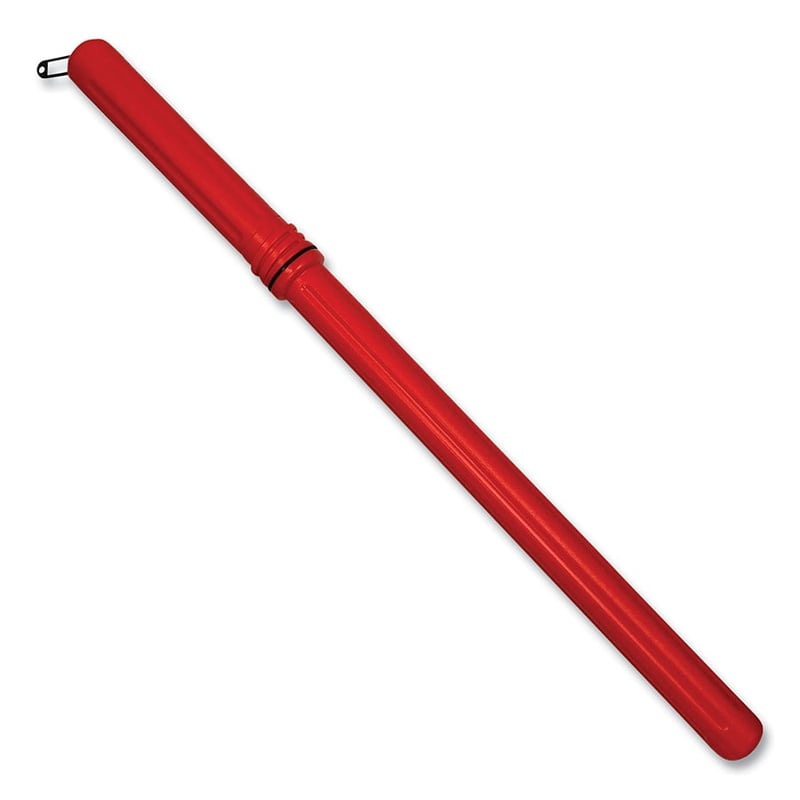 Rod Storage Tube 10 lb Capacity High Impact Polyethylene 36 in L Red ...