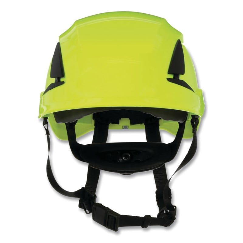 SecureFit™ Safety Helmet Vented HV Green | Grey Wolf Safety