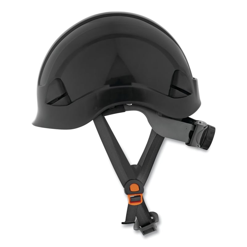 CH-300 Climbing Style Non-Vented Hard Hat 6 pt Rapid Dial Black | Grey ...