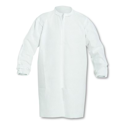 ProShield® 10 Disposable Lab Coat, Large, White | Grey Wolf Safety
