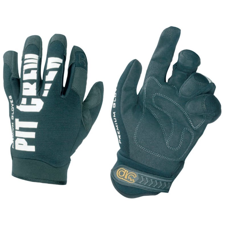Pit Crew Gloves Black Large | Grey Wolf Safety