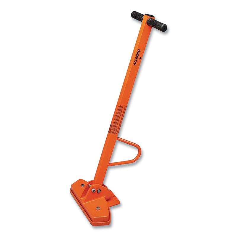Compact Magnetic Manhole Lid Lifter, Aluminum Base/Handle, 150 lb Load ...