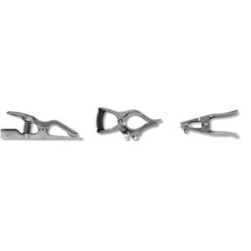 Ground Clamp 500 A Ball Point 4/0 Flat Jaw | Grey Wolf Safety