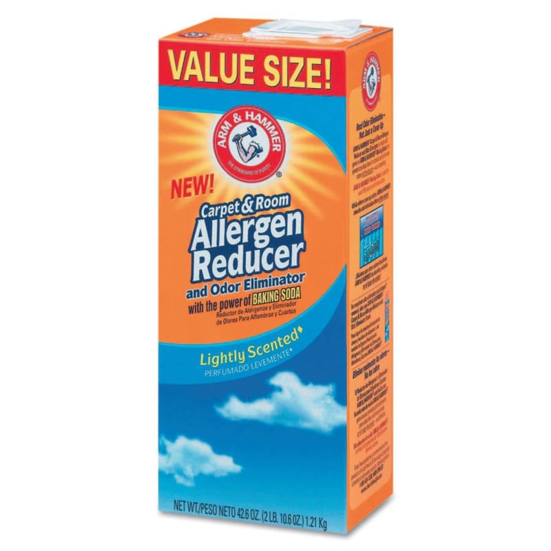 Carpet & Room Allergen Reducer and Odor Eliminator, 42.6 oz Box | Grey ...
